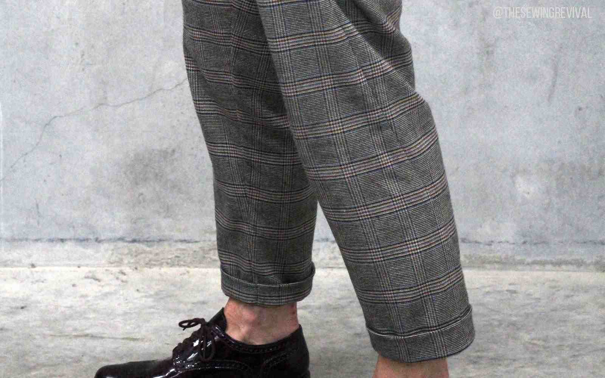 Matching plaid & patterned fabric (Sidewinder Pant) – The Sewing Revival