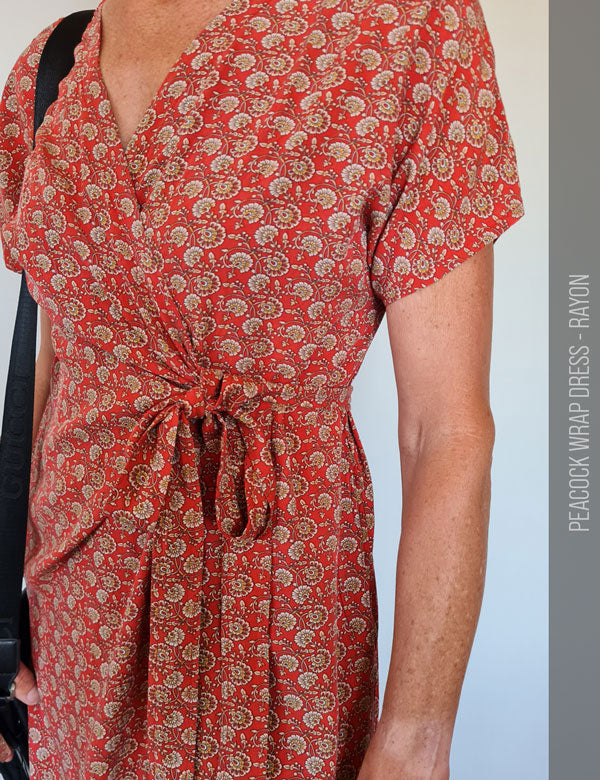 Peacock Dress PDF Sewing Pattern – The Sewing Revival