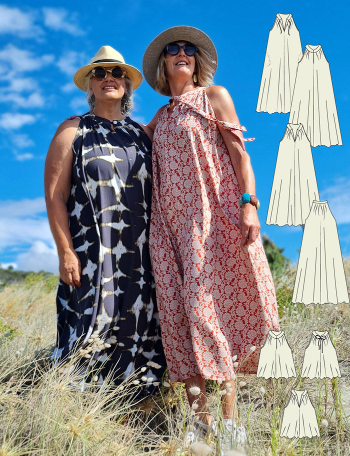 Flow Dress – The Sewing Revival