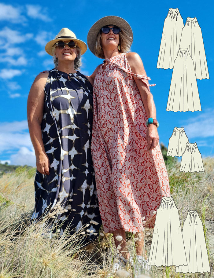 Flow Dress – The Sewing Revival