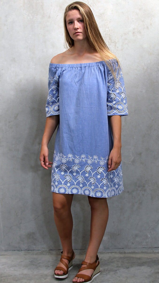 Off the Shoulder Dress and Top - PDF Sewing Pattern – The Sewing Revival