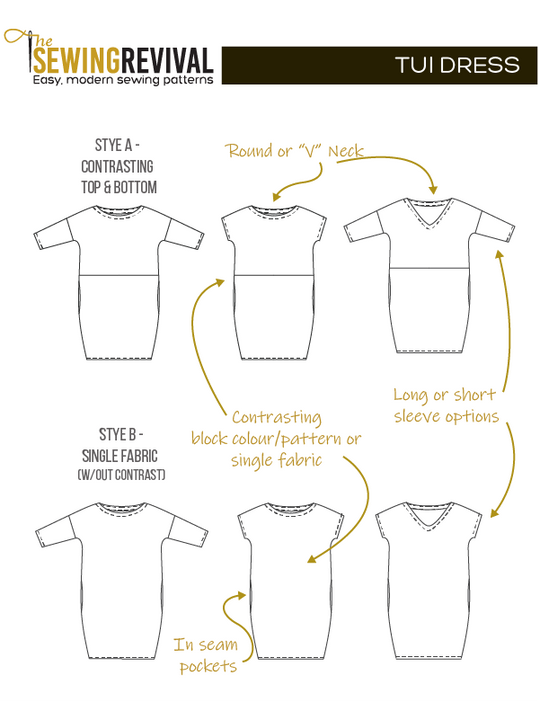 Tui Dress – The Sewing Revival
